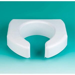 SP 3 Inch Extender Booster Elevated Raised Toilet Seat Risers for Seniors Adults Elderly Handicap Disabled Fits Most Standard and Elongated Toilets - White