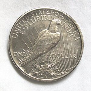 1921 Peace Silver Dollar Circulated - One Year High Relief Type