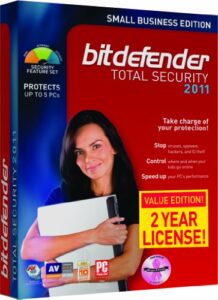 bitdefender total security 2011 small business edition - 5 pc/2 year