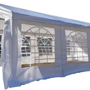 26'x13' PE Party Tent White - Heavy Duty Canopy Carport - by DELTA Canopies