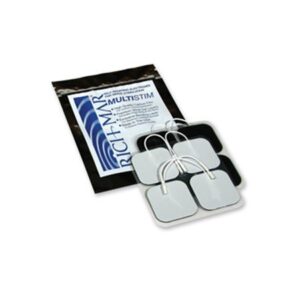 rich-mar multi stim electrodes (case of 10 packs -each with 4 electrodes) 2x2 square -foam backed