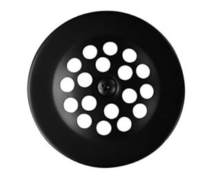 westbrass gerber style bee-hivetub strainer grid with screw, matte black, d327-62