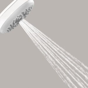 hansgrohe Croma 100 Handheld Shower Head Set Modern Spray Full, Pulsating Massage, Intense Turbo with QuickClean with Hose in Chrome, 2.5 GPM, 06425005