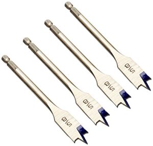 irwin tools 1764343 short spade bit (4 pack), 5/8"