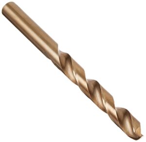 irwin tools 3016129 single cobalt alloy steel high-speed steel drill bit, 29/64" x 5-5/8"