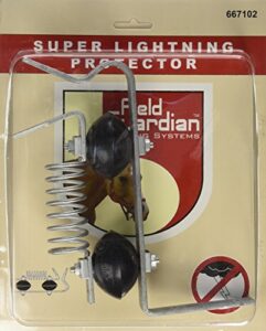 field guardian super lightning protector, silver, 1 count (pack of 1)