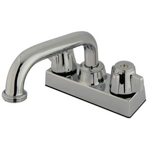 kingston brass kb471 laundry faucet, polished chrome, 5.75 x 4.5 x 1.88