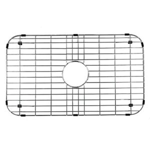 vigo stainless steel bottom grid, 26-in. x 14.375-in.