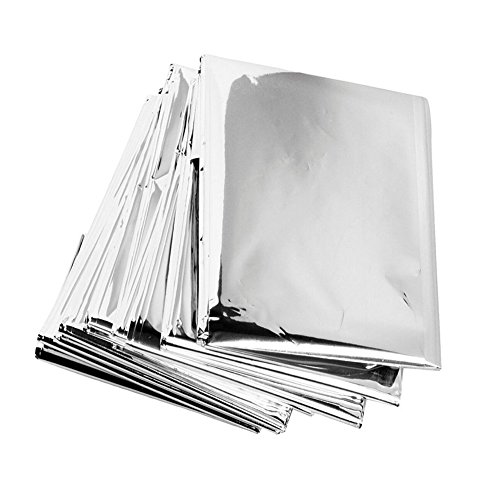 Emergency Mylar Blankets - 84" X 52"(4 Pack)