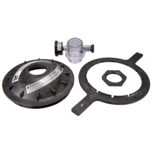 pentair 154856 8-1/2-inch black buttress thread closure replacement kit triton pool and spa filter