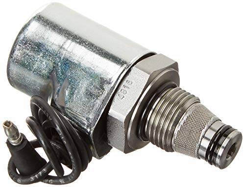 Professional Parts Warehouse Aftermarket 15356 Meyer Old Style (A) Solenoid Valve Assembly 3/8" Stem, Black Wire