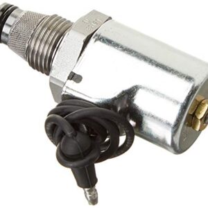 Professional Parts Warehouse Aftermarket 15356 Meyer Old Style (A) Solenoid Valve Assembly 3/8" Stem, Black Wire