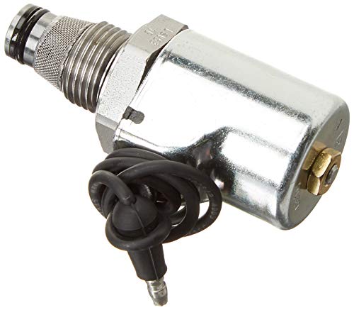 Professional Parts Warehouse Aftermarket 15356 Meyer Old Style (A) Solenoid Valve Assembly 3/8" Stem, Black Wire