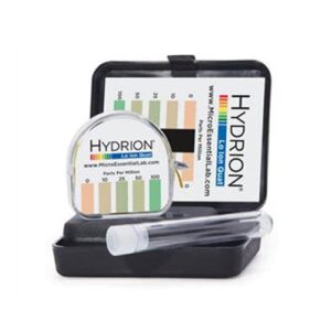 micro essential lab ql-110 hydrion lo ion quat test kits, 0-100 ppm range