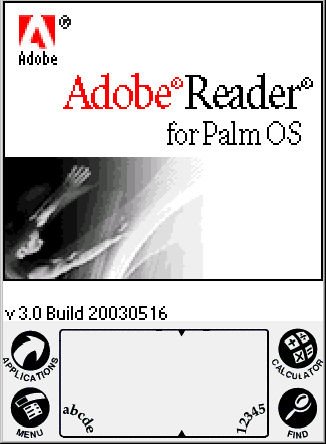 Adobe Acrobat Reader for Palm OS