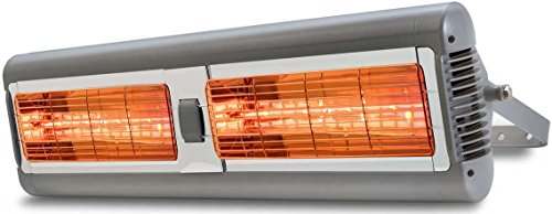 Solaria Electric Infrared Heater - Commercial-Grade, Indoor/Outdoor, 3000 Watt- 240 Volts