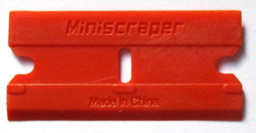 Plastic Razor Scraper Blades Double Edged (1 Pack)