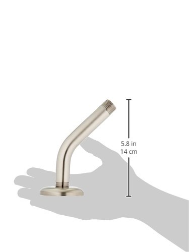 GROHE 27414EN0 Relaxa 5-Inch Fixed Shower Arm, Brushed Nickel Infinity Finish