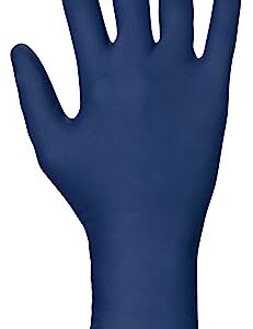 Thickster Powder-Free Exam Grade Latex Disposable Gloves. Size Medium. Blue, 14 mil Thickness, 12" Length. Fully Textured for Superior Grip. Single Use. Pack of 50. (6602-20)