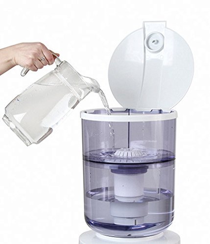 Vitapur GWF8 Water Filtration System For Top-load Water Dispensers , White