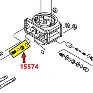 Professional Parts Warehouse Genuine OE Meyer 15574 Pump Check Valve Kit