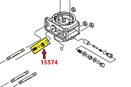 Professional Parts Warehouse Genuine OE Meyer 15574 Pump Check Valve Kit