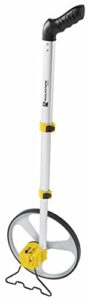 rolatape rt312 12.5-inch aluminum measuring wheel (ft/in),yellow