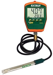 extech ph220-c waterproof palm ph meter with cabled electrode