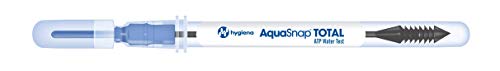 Hygiena AquaSnap Total ATP Water Test - Biological Contamination Sampling Device For Luminometers (100 Pack)