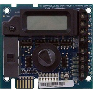 hayward glx-pcb-dsp aqua-rite pcb display, black