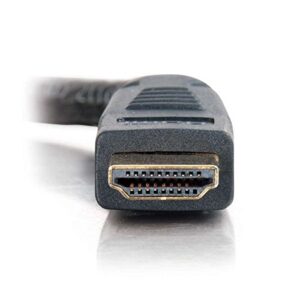 Legrand - C2G Plenum Rated Ethernet Cable, Plenum Rated HDMI Cable, HDMI Cable, HDMI Cable 25 ft, Black High Speed Ethernet Cable, 1 Count, C2G 41191