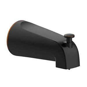 design house tub diverter spout in oil rubbed bronze, 3-7"