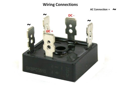 WindyNation 35 Amp 3-Phase Bridge Rectifier