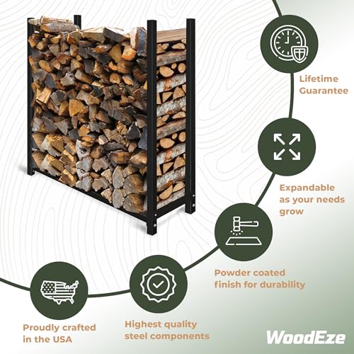 Woodeze Expandable Firewood Rack