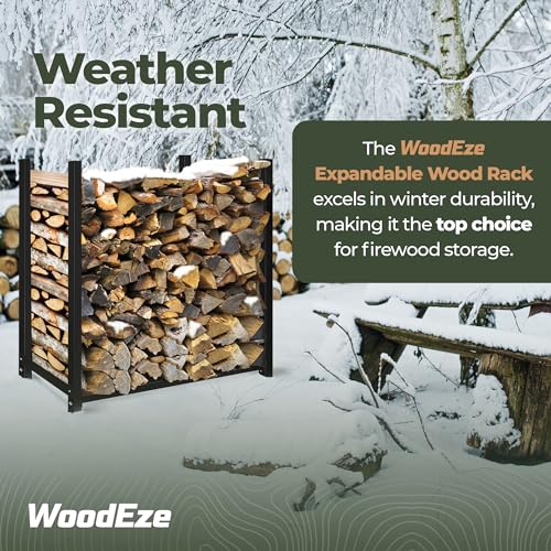 Woodeze Expandable Firewood Rack