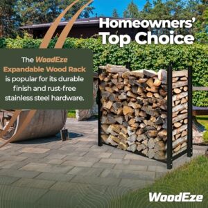 Woodeze Expandable Firewood Rack