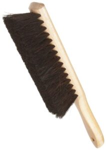 weiler 71019 8" counter duster, black horsehair & fiber mix, fine brushing