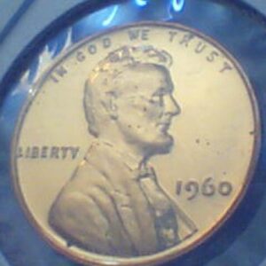 1960 Small Date Gem Proof Lincoln Cent