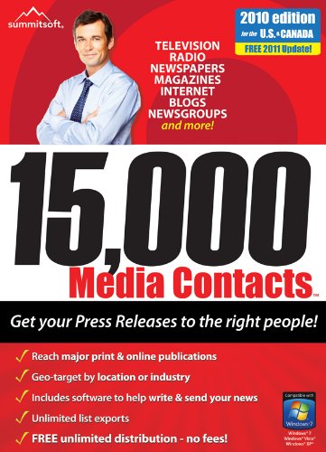 15,000 Media Contacts [Download]