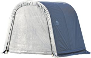 shelterlogic 77820 grey 10'x12'x10' round style shelter