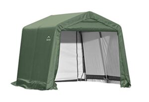 shelterlogic 72864 green 10'x12'x10' peak style shelter