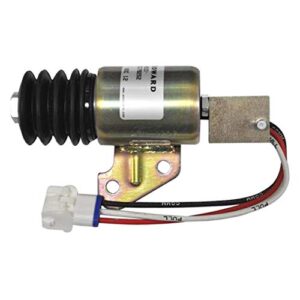 Miller 208106 Solenoid,Fuel/Shutdown W/Mtg Bkt