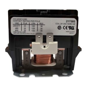 miller 217585 contactor, def prp 25a 2p 24vac coil