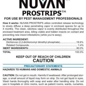 Nuvan Prostrips Vapona Insect Control 12 Traps