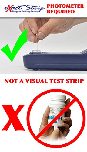 Exact Industrial Test Systems 486637 DPD-1 Micro Free Chlorine Strip for Photometers