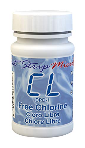 Exact Industrial Test Systems 486637 DPD-1 Micro Free Chlorine Strip for Photometers