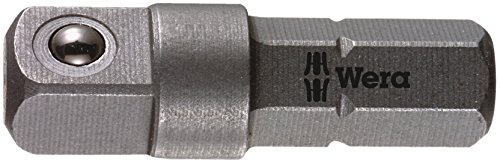 Wera - 5073230001 8001 A 1/4" Square Drive Bit Ratchet, 60 Teeth