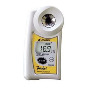 atago 3840 pal- (alpha) wide range digital hand-held pocket refractometer, brix 0.0 to 85.0%