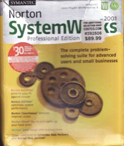 norton systemworks 2001 professional edition