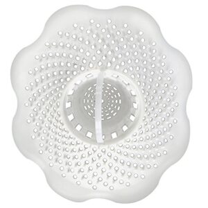 danco 10306, tub protector hair cather and strainer, hair drain clog prevention drain snake, snare and auger